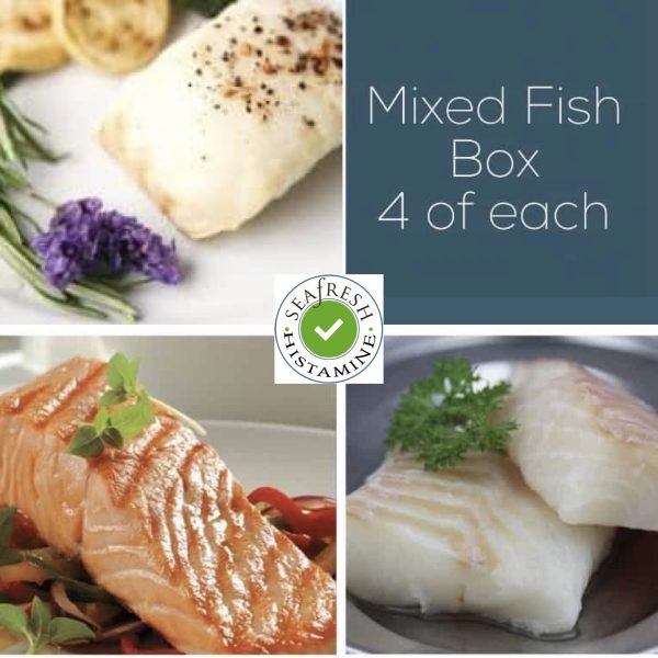Cod, Salmon & Haddock Fish Box - 12 portions - Seafresh - The Online ...