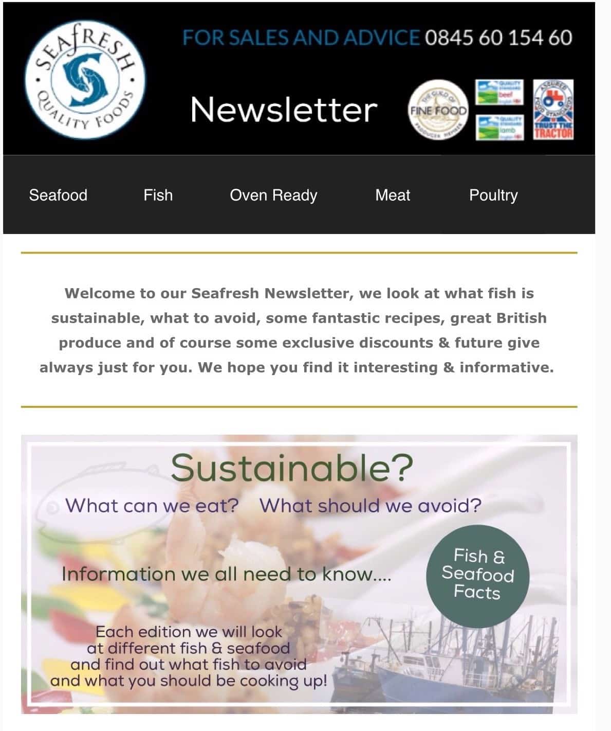 Newsletter - Seafresh