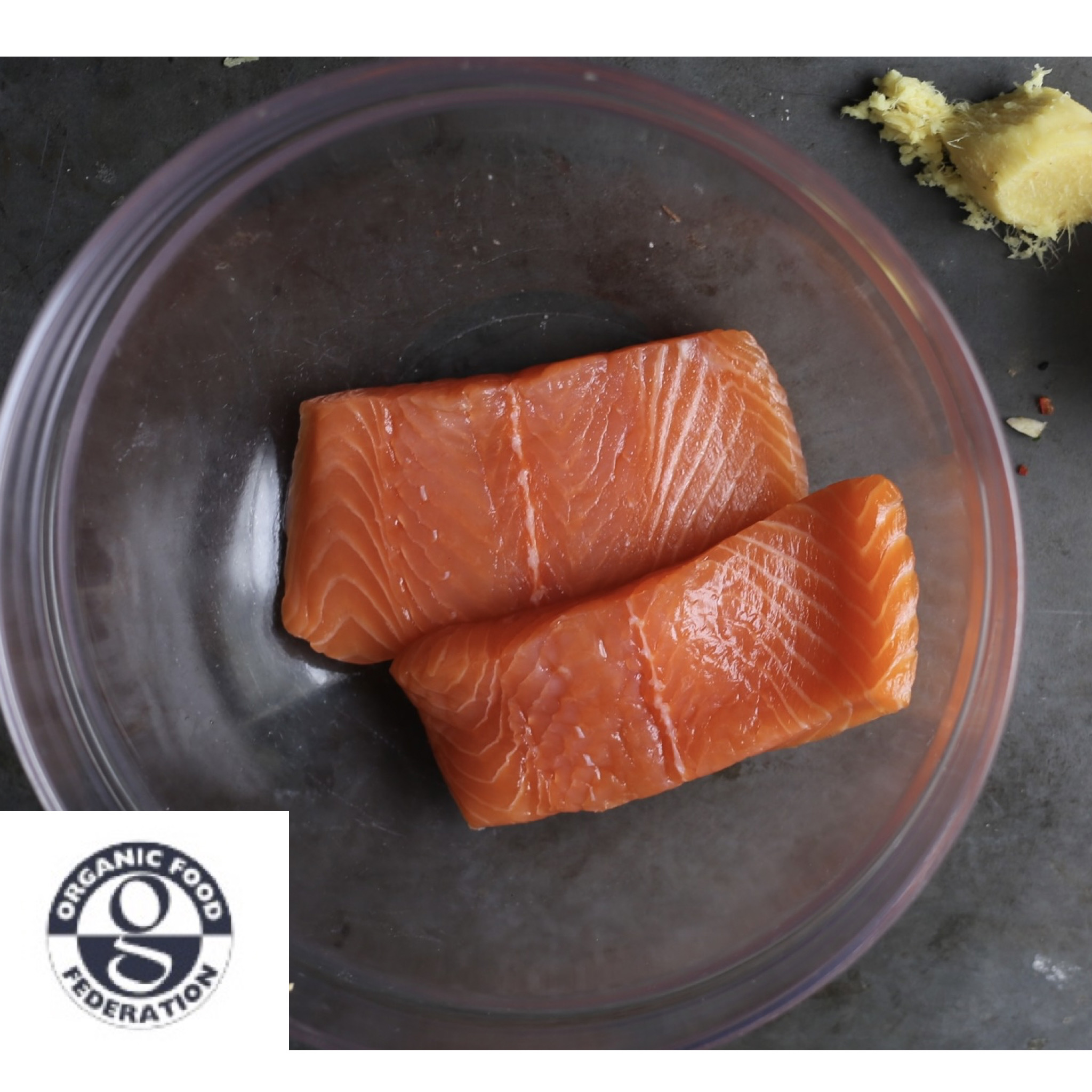 Organic Salmon Fillets (2) - Seafresh - The Online Fishmonger